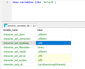 MySqlの文字コードをutf-8に設定する - メイザープログラミング